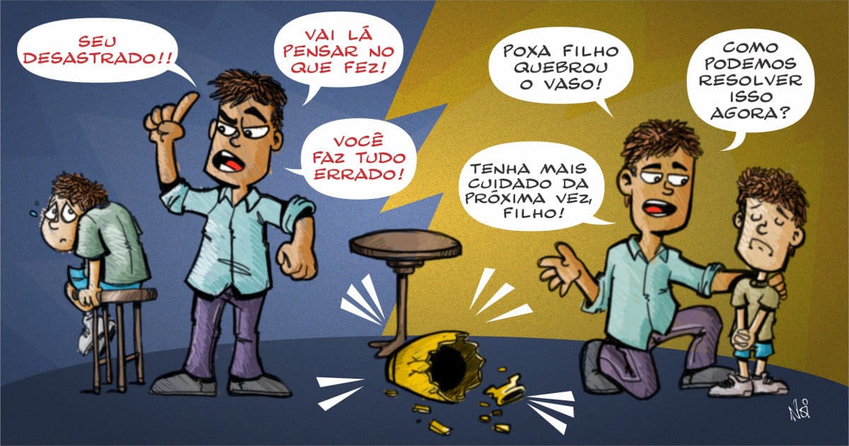 Criticar o Castigo é Fácil! Quero Ver Fazer Diferente! - Paizinho, Vírgula!